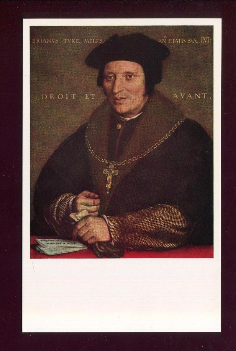 Hans Holbein the Younger. Ганс Гольбейн младший., Sir Brian Tuke. Сэр ...