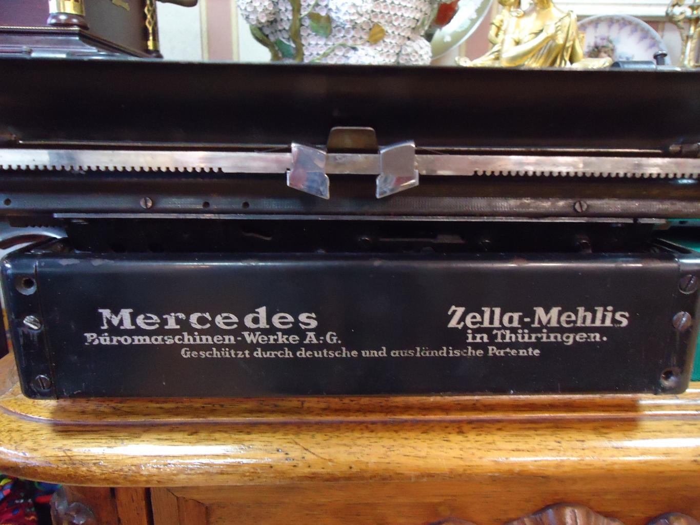 Печатная машинка "Mercedes Prima" (Мерседес Прима)